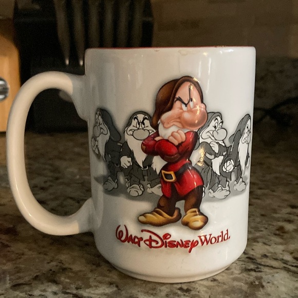 Disney | Kitchen | Walt Disney World Grumpy Mug Snow White And The ...